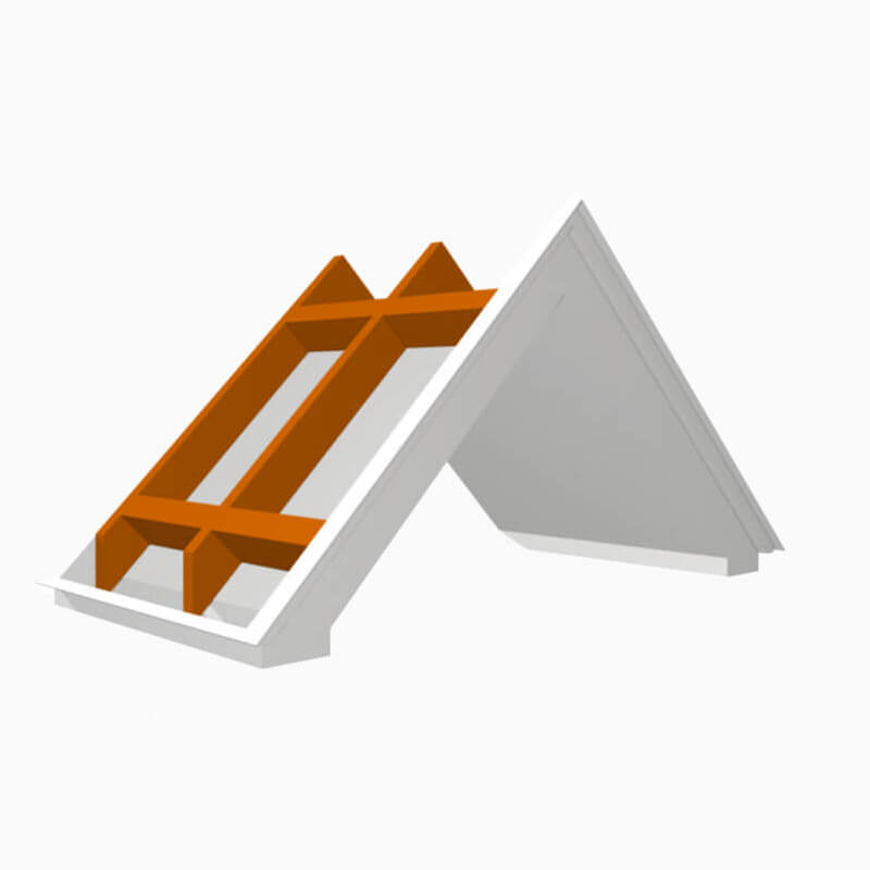 Apex Canopy Trussed - Chesterfield Building Supplies