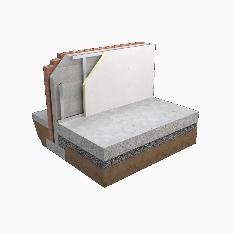 Thin-R Thermal Liner Mechanical Fix 12.5mm Plaster Board - Chesterfield ...