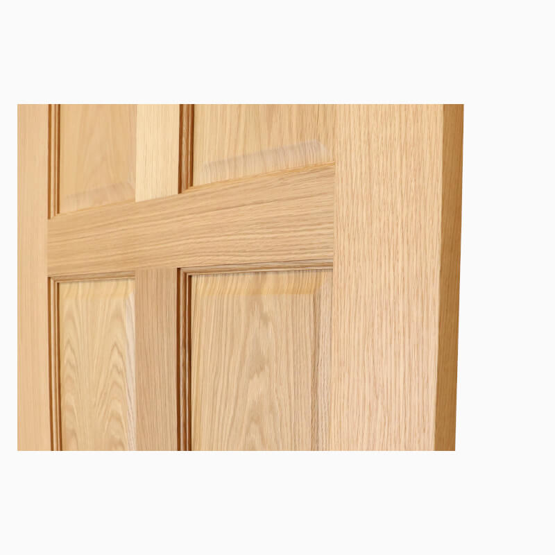 Solid Oak Veneer Heritage 6 Panel Pre-Finished Lacquered Door ...